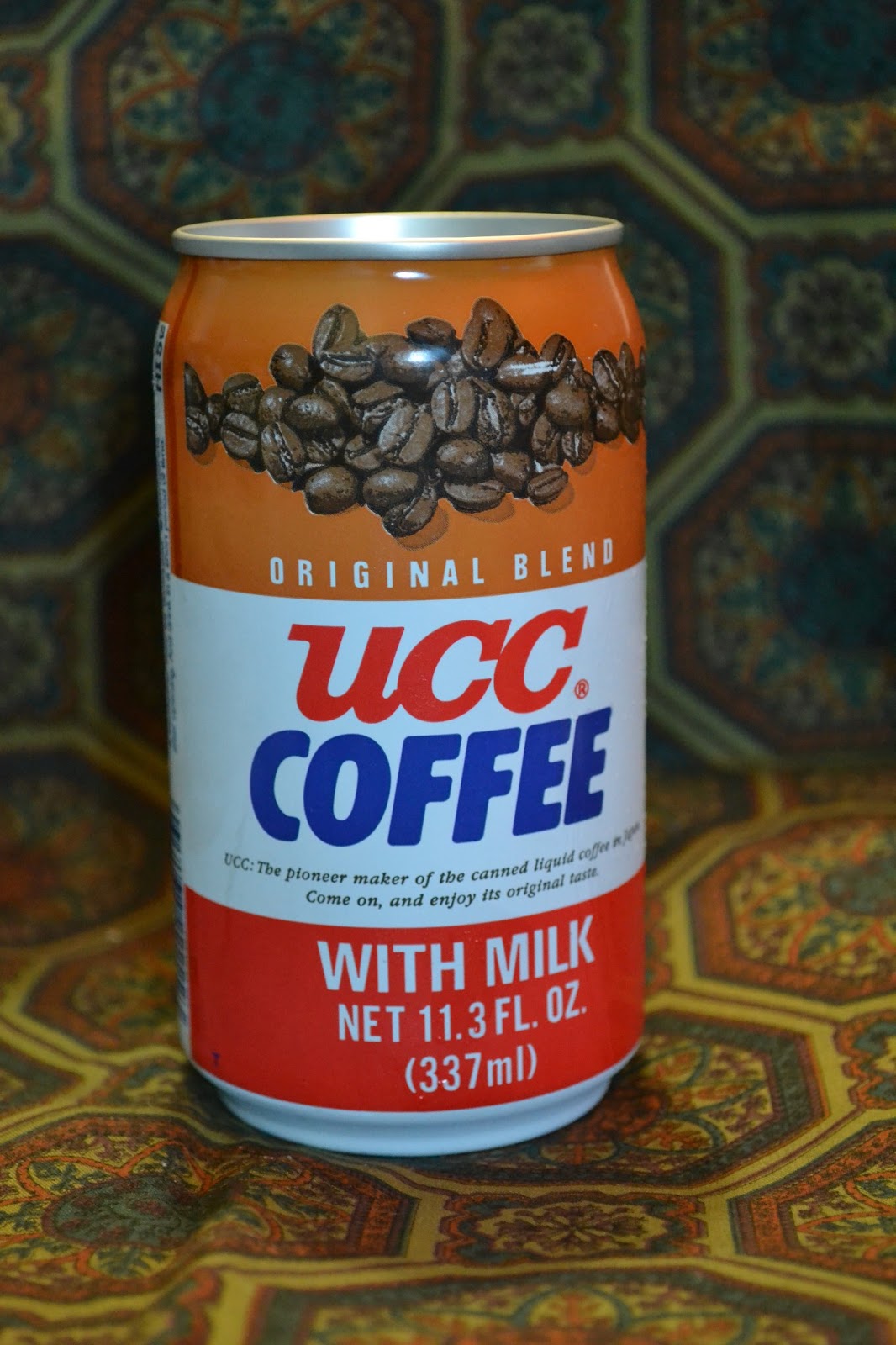 Will Work for Coffee: Coffee Review: UCC Coffee Original Blend with Milk
